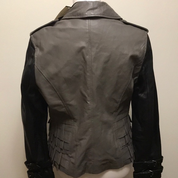 William Rast | Jackets & Coats | Willam Rast Tiered Leather Jacket Nwt ...